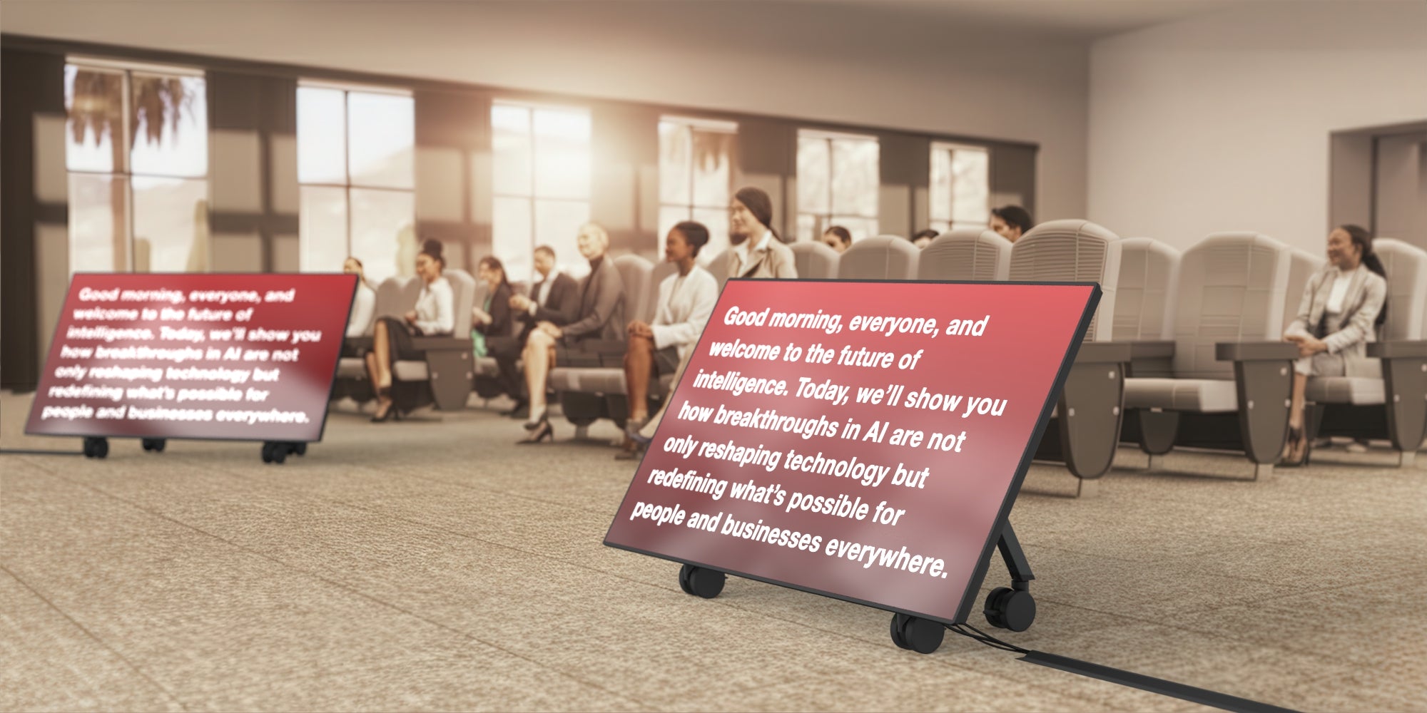 Heckler Confidence Stand – Perfect for Dynamic Displays