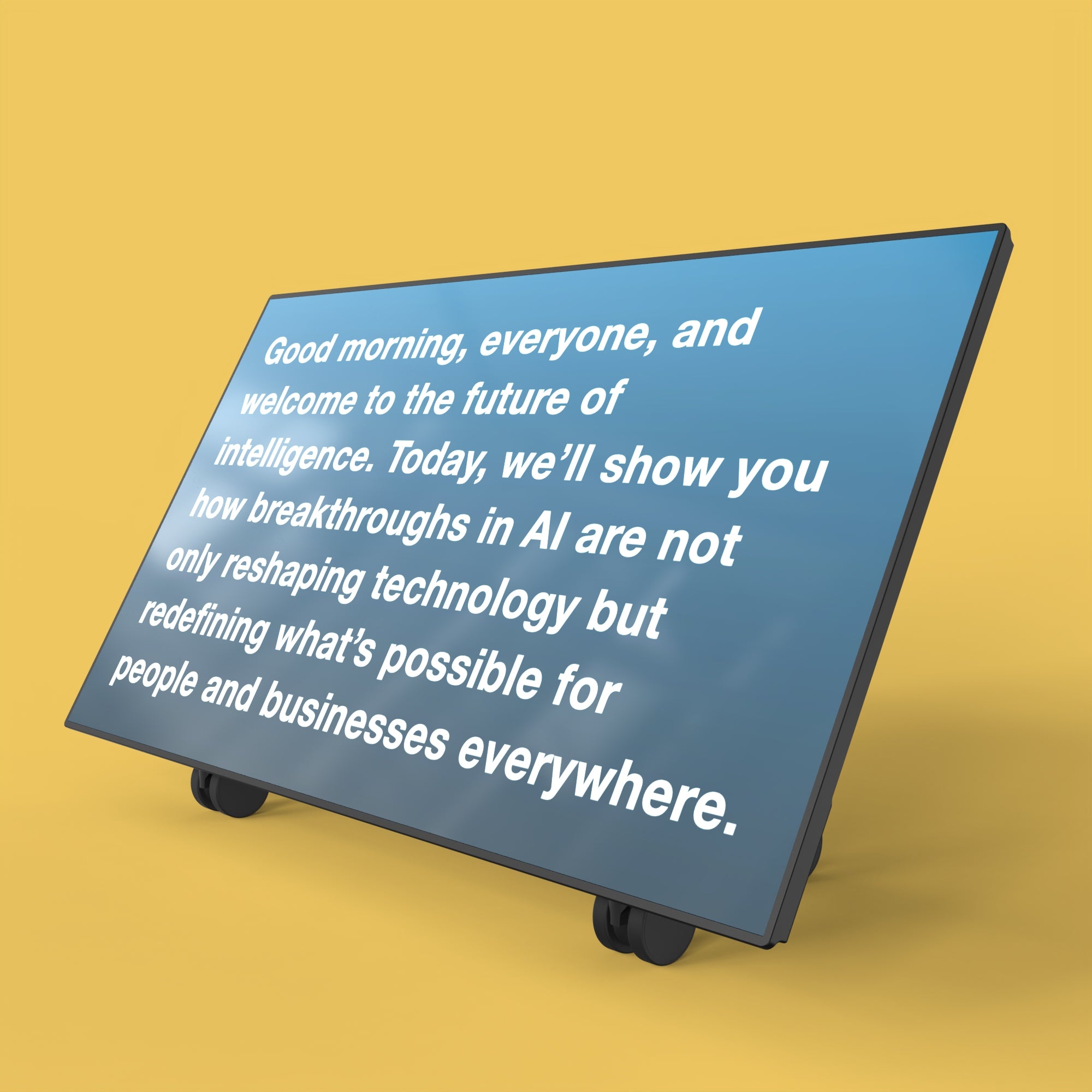 Heckler Confidence Stand – Perfect for Dynamic Displays