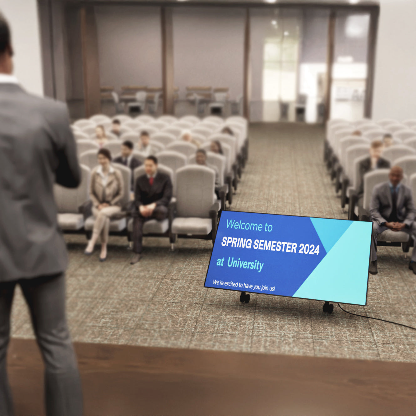 Heckler Confidence Stand – Perfect for Dynamic Displays