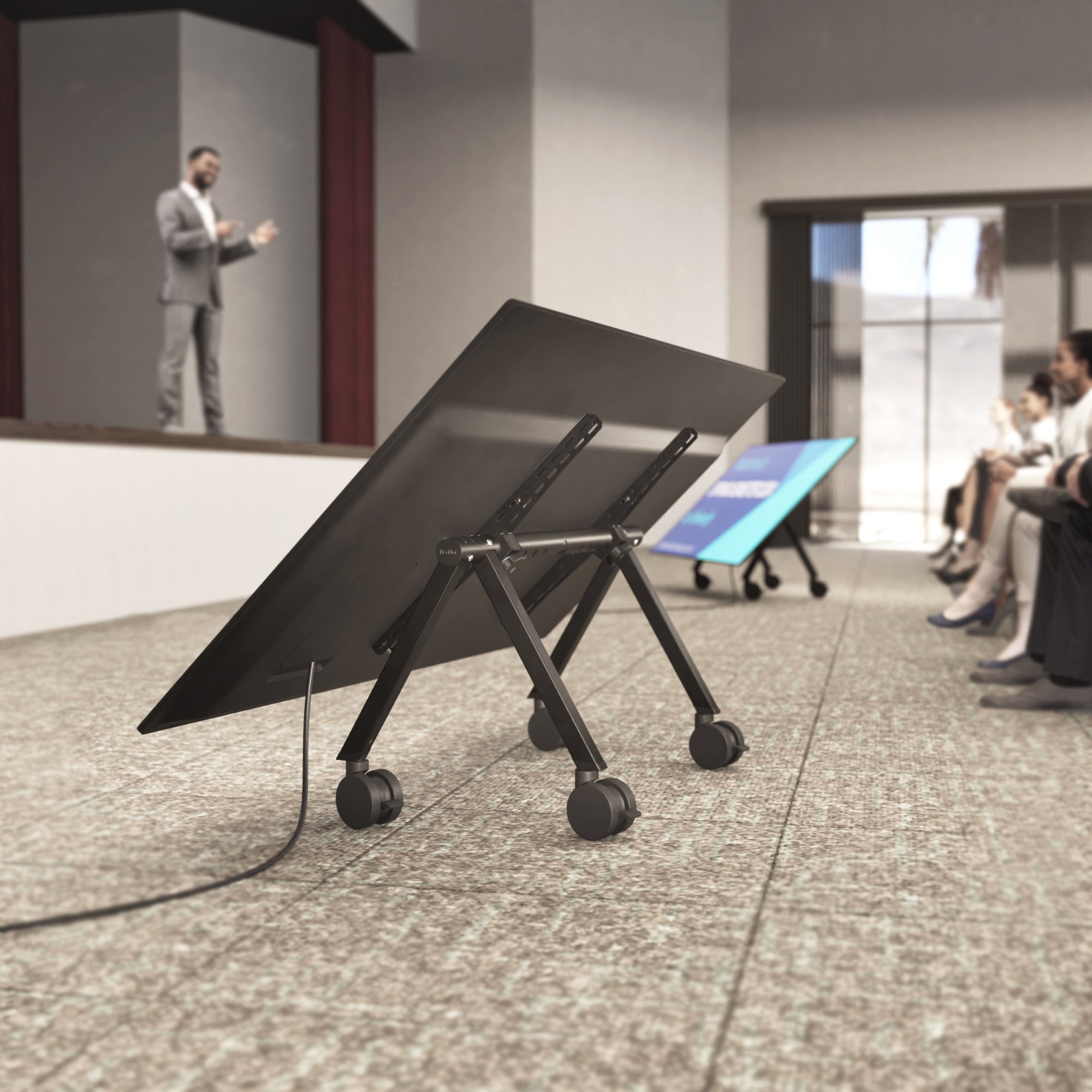 Heckler Confidence Stand – Perfect for Dynamic Displays