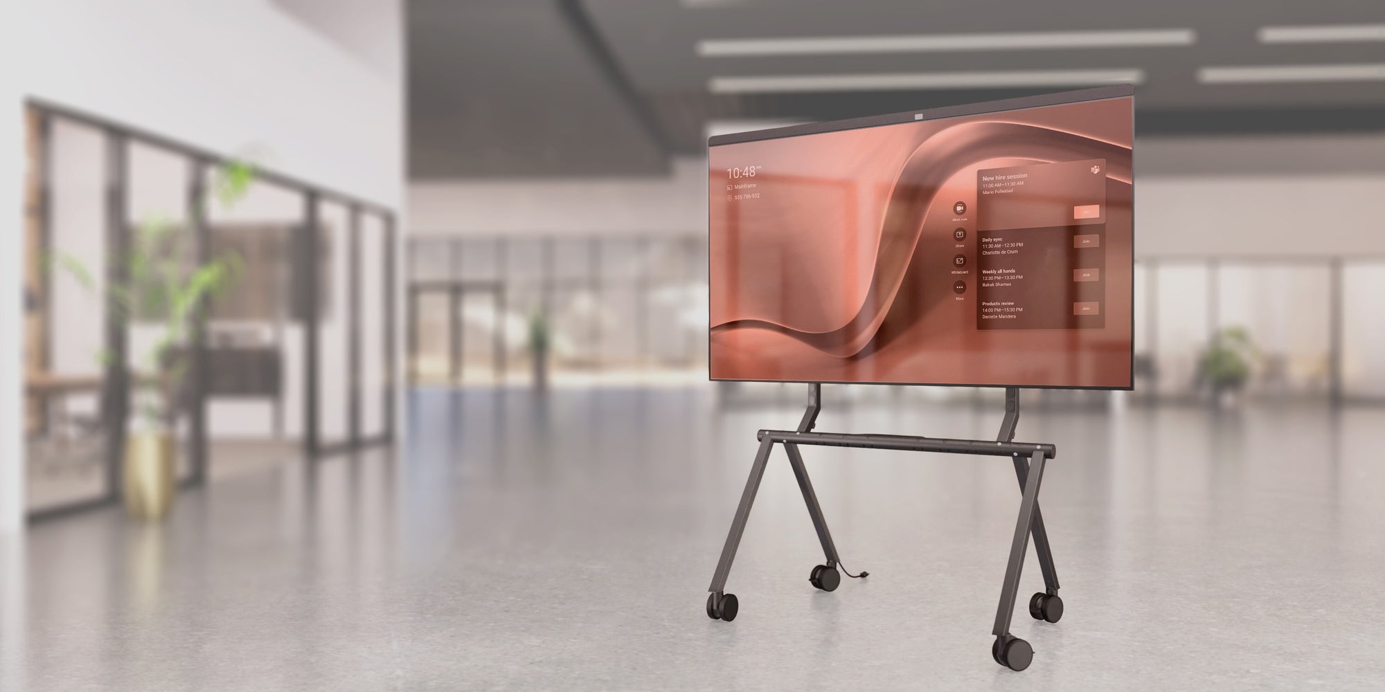 Heckler Collaboration Stand | Mobilize Your Displays