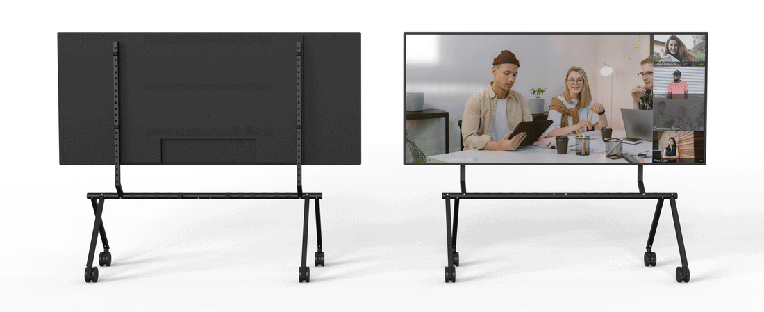 Heckler XL Display Stand - Rolling Stand for Extra Large Displays