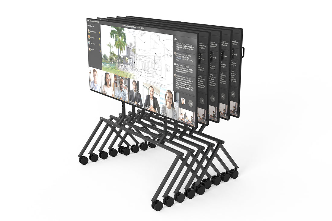 Heckler XL Display Stand - Rolling Stand for Extra Large Displays