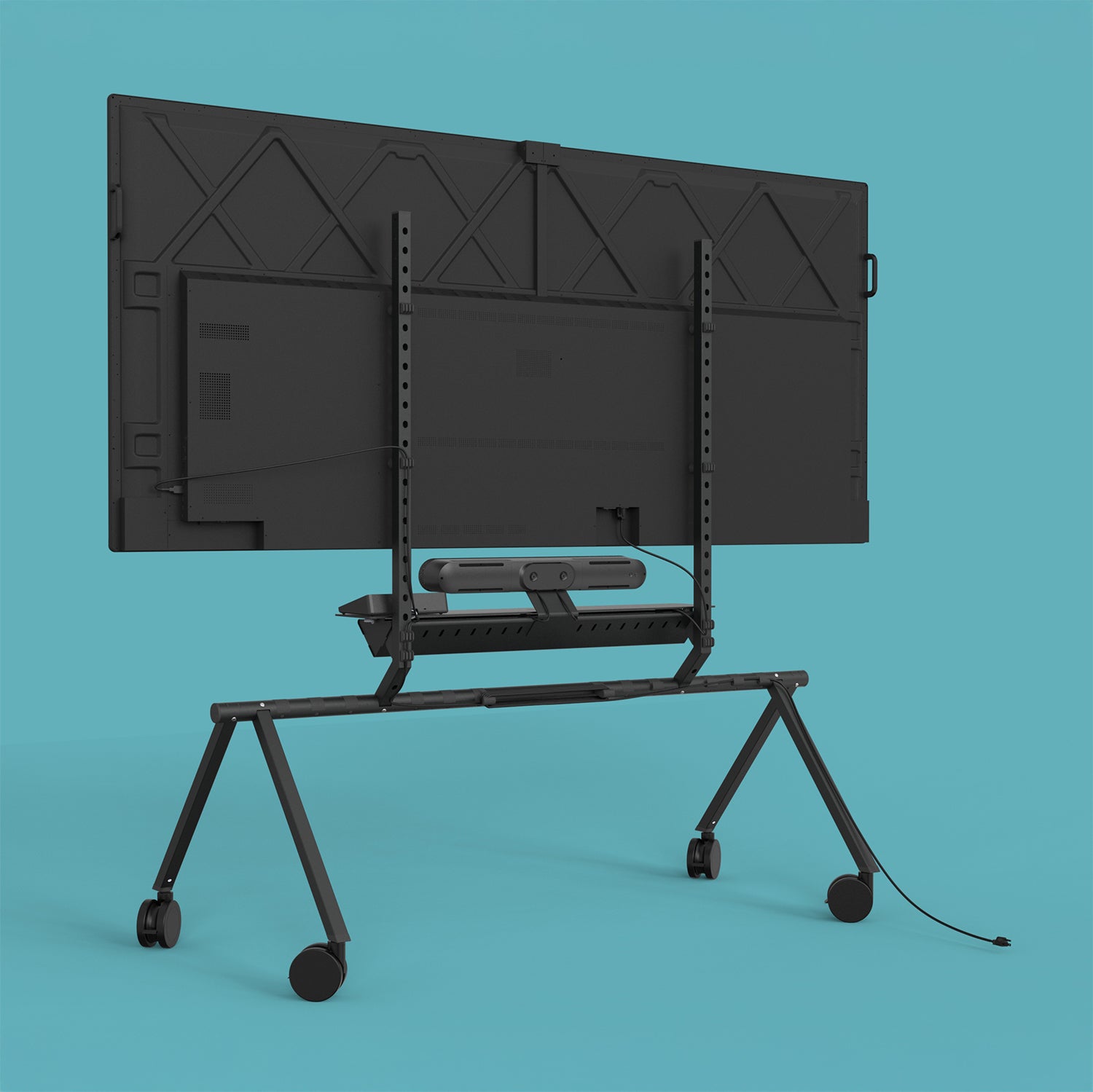 Heckler XL Display Stand - Rolling Stand for Extra Large Displays