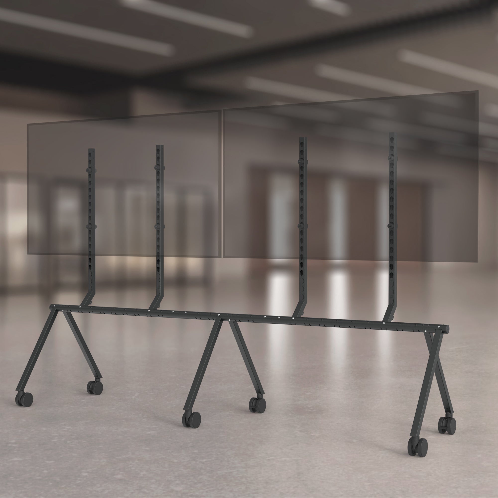 Heckler Dual Display Stand | TAA Compliant