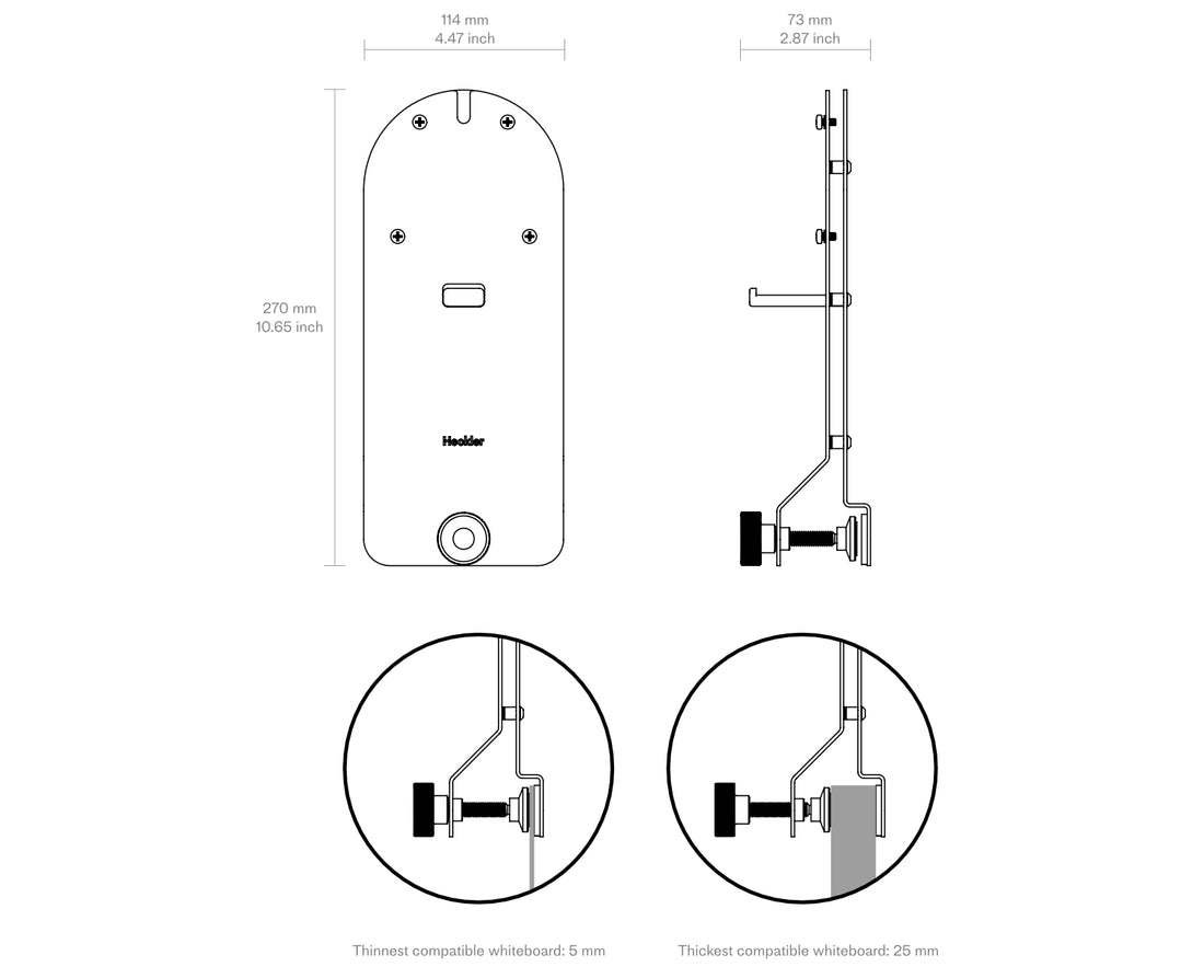 Whiteboard Mount for Logitech Scribe – Heckler