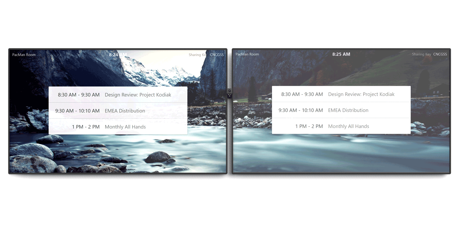 Eyeline Camera Mount | Meeting Camera Mount for Two Displays | Heckler