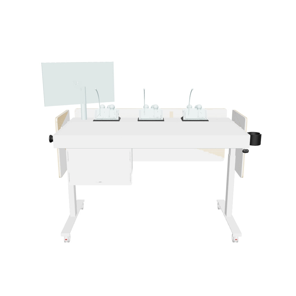 Height-Adjustable & ADA Compliant Lectern for Instructors | Heckler