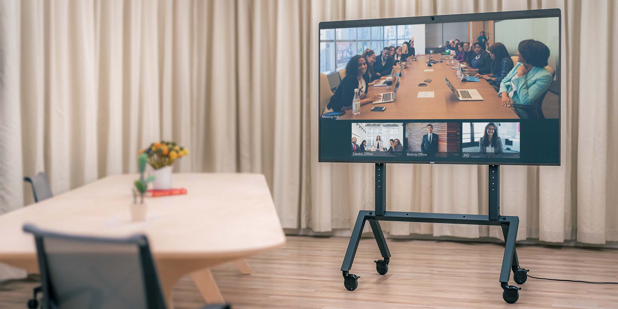 Heckler AV Cart for DTEN D7 75