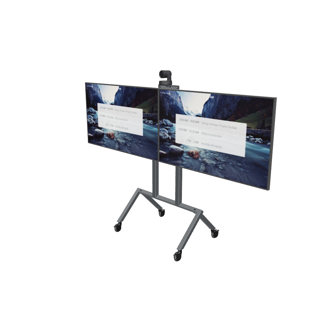 AV Cart & Stand Dual Display Kit & Hardware | Heckler