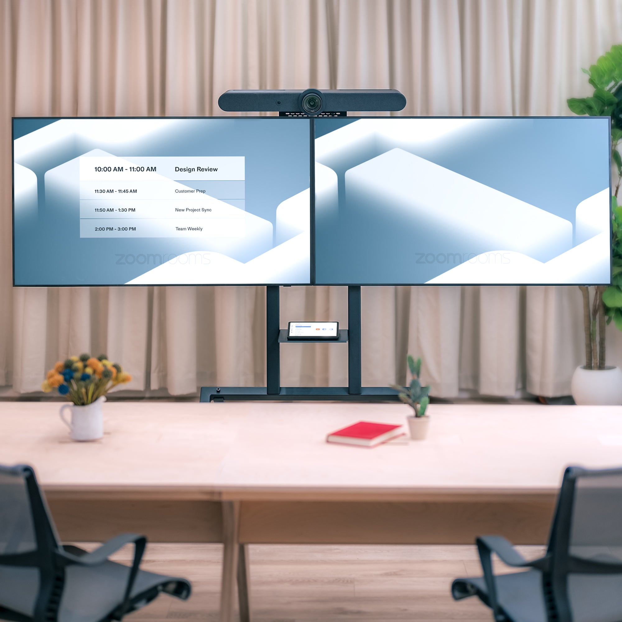 AV Cart & Stand Dual Display Kit & Hardware | Heckler